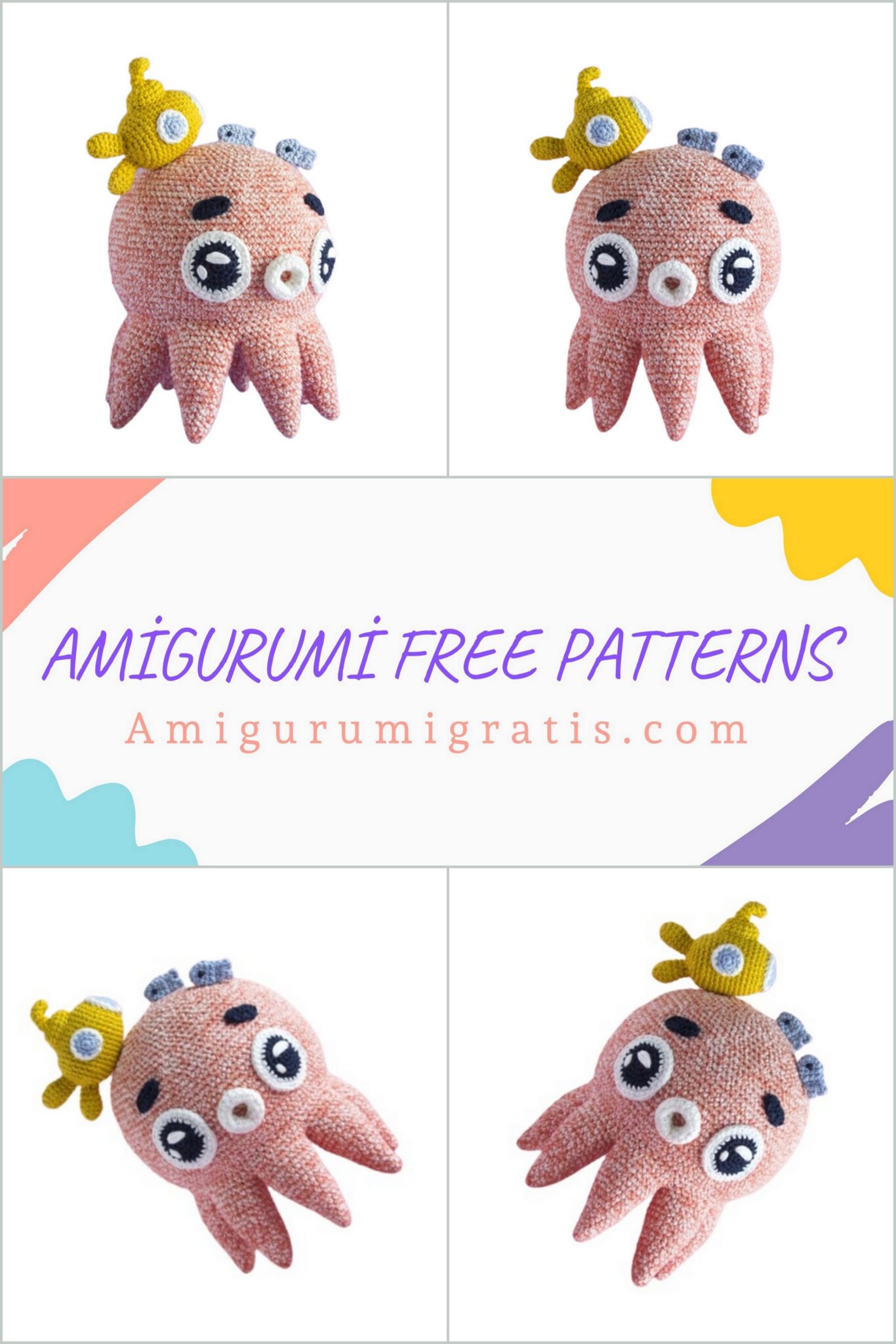 Amigurumi Cuttlefish Pattern - Amigurumi Pattern