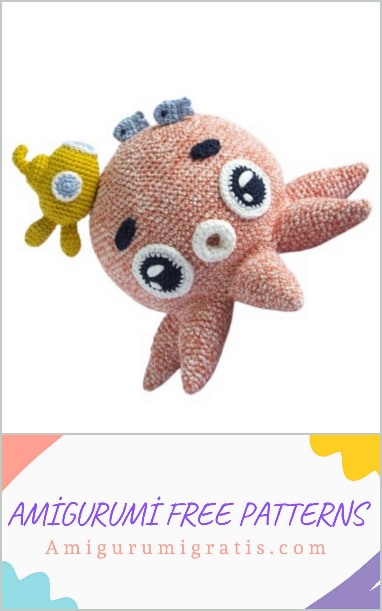 Amigurumi Cuttlefish Pattern - Amigurumi Pattern