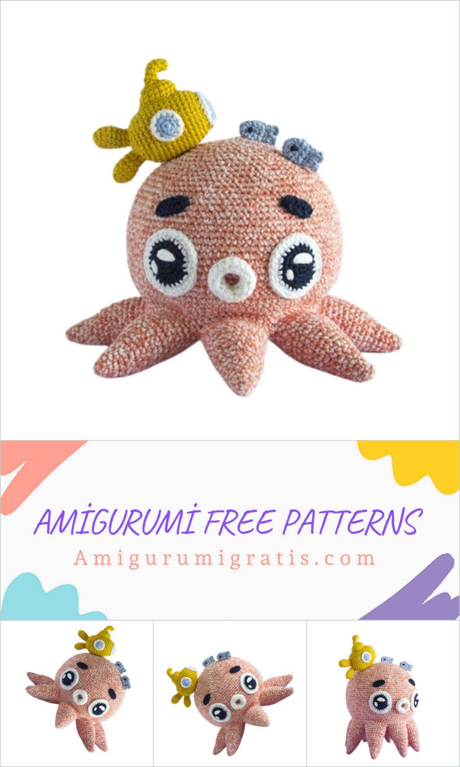 Amigurumi Cuttlefish Pattern - Amigurumi Pattern
