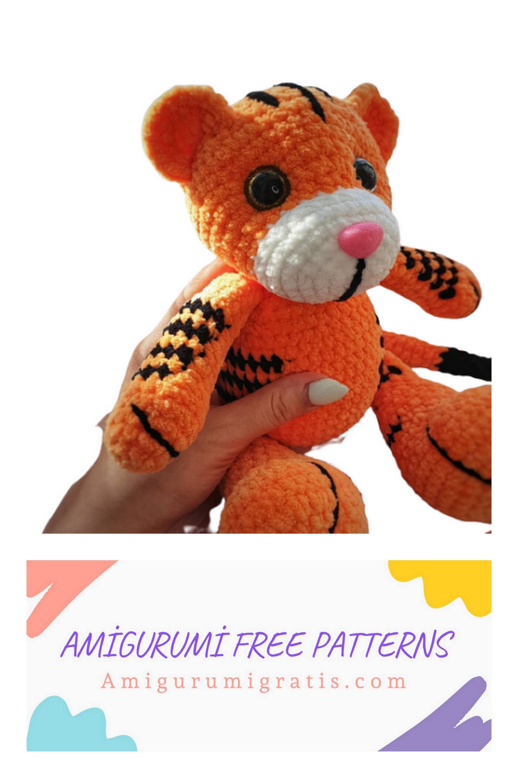 Amigurumi Theo the tiger Free Pattern - Amigurumi Pattern
