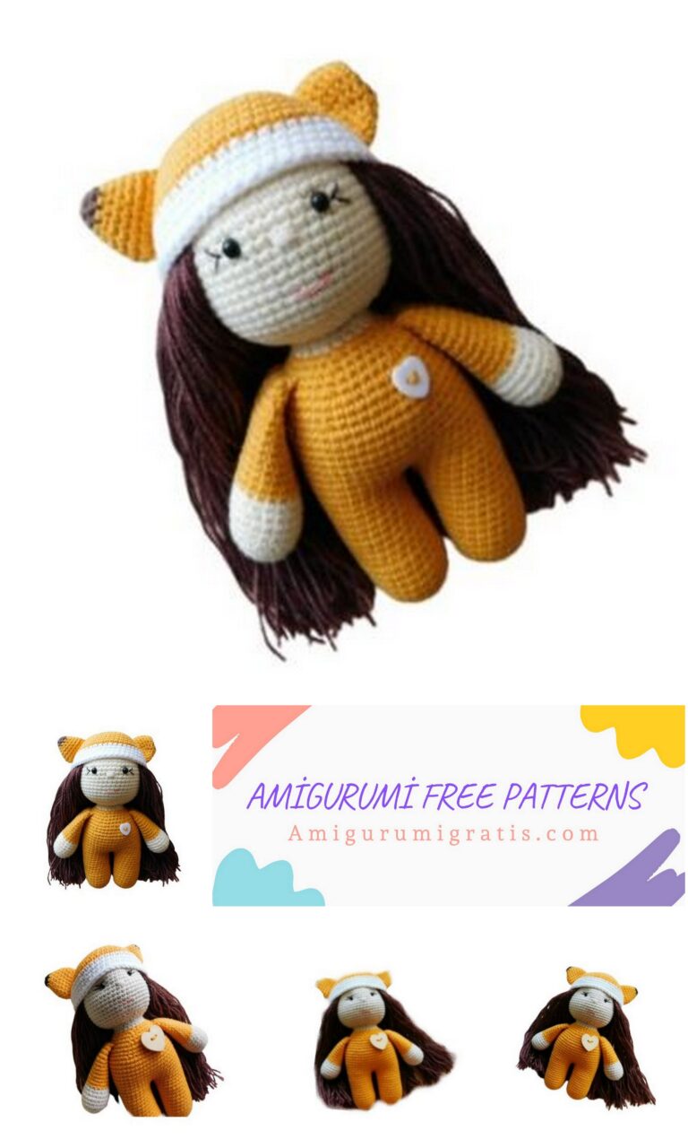 Amigurumi Fox Doll Free Pattern – Amigurumi Pattern