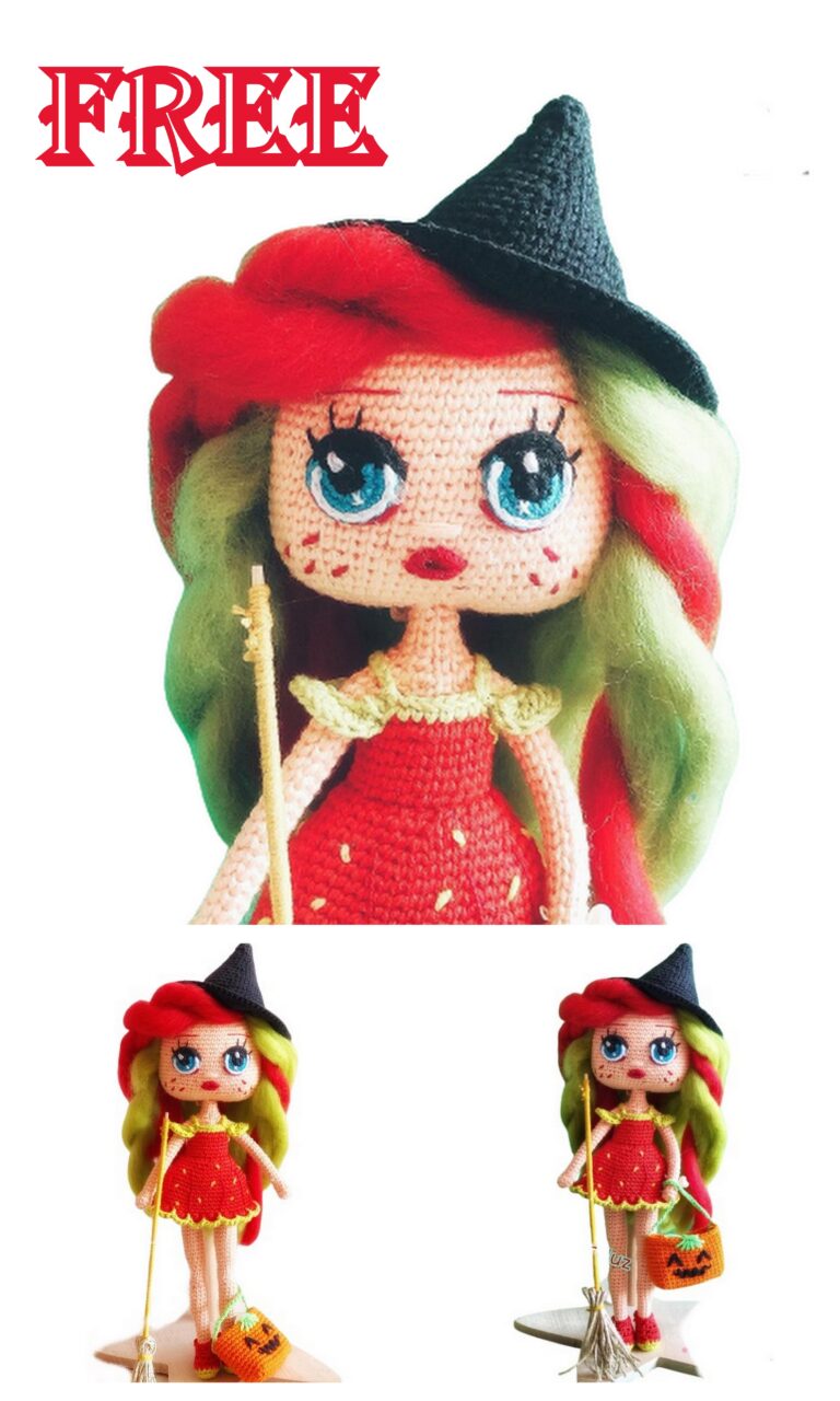 Amigurumi Straw Mary Doll Free Pattern - Amigurumi Pattern