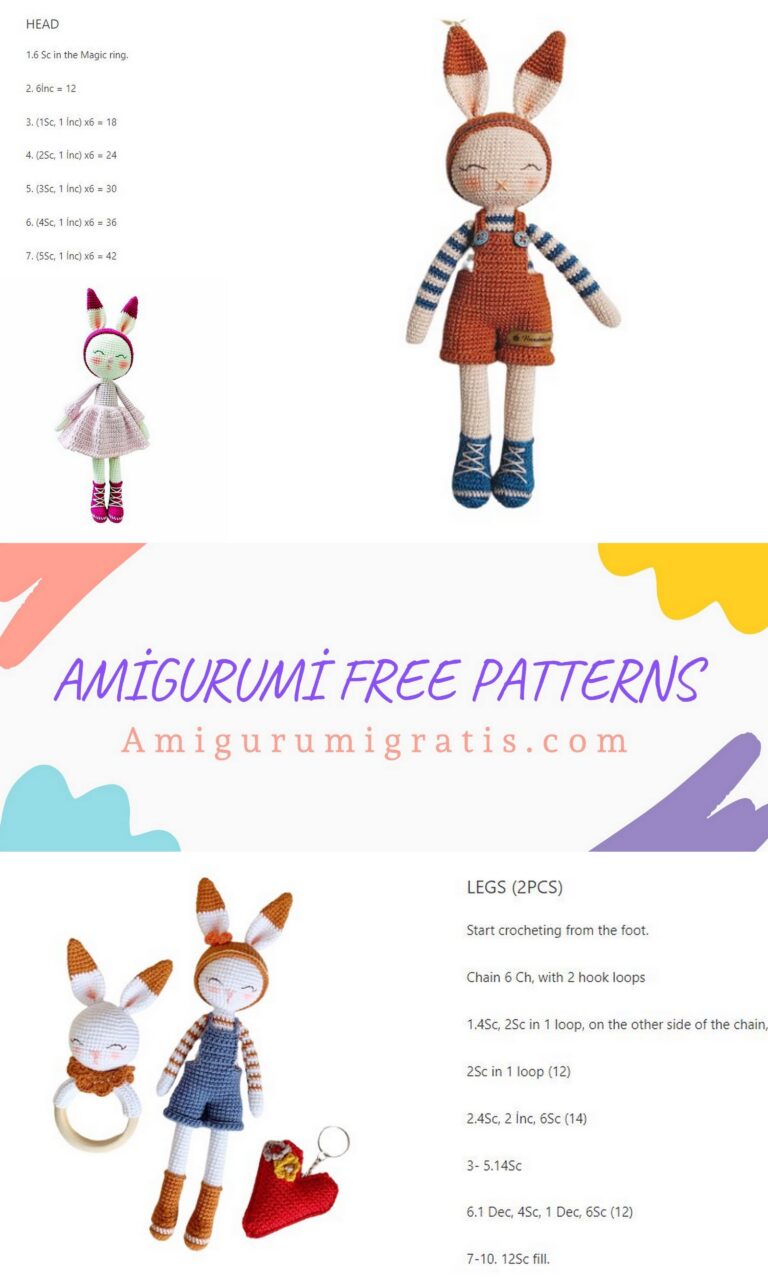 Amigurumi Bunny Mimi Free Pattern – Amigurumi Pattern