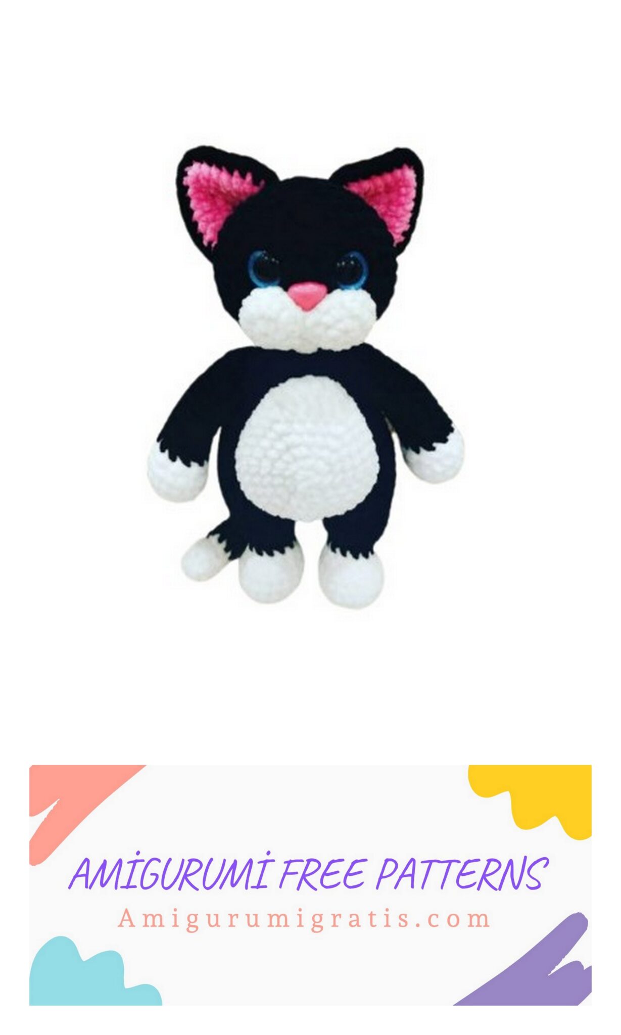 Amigurumi Velvet Cat Free Pattern - Amigurumi Pattern