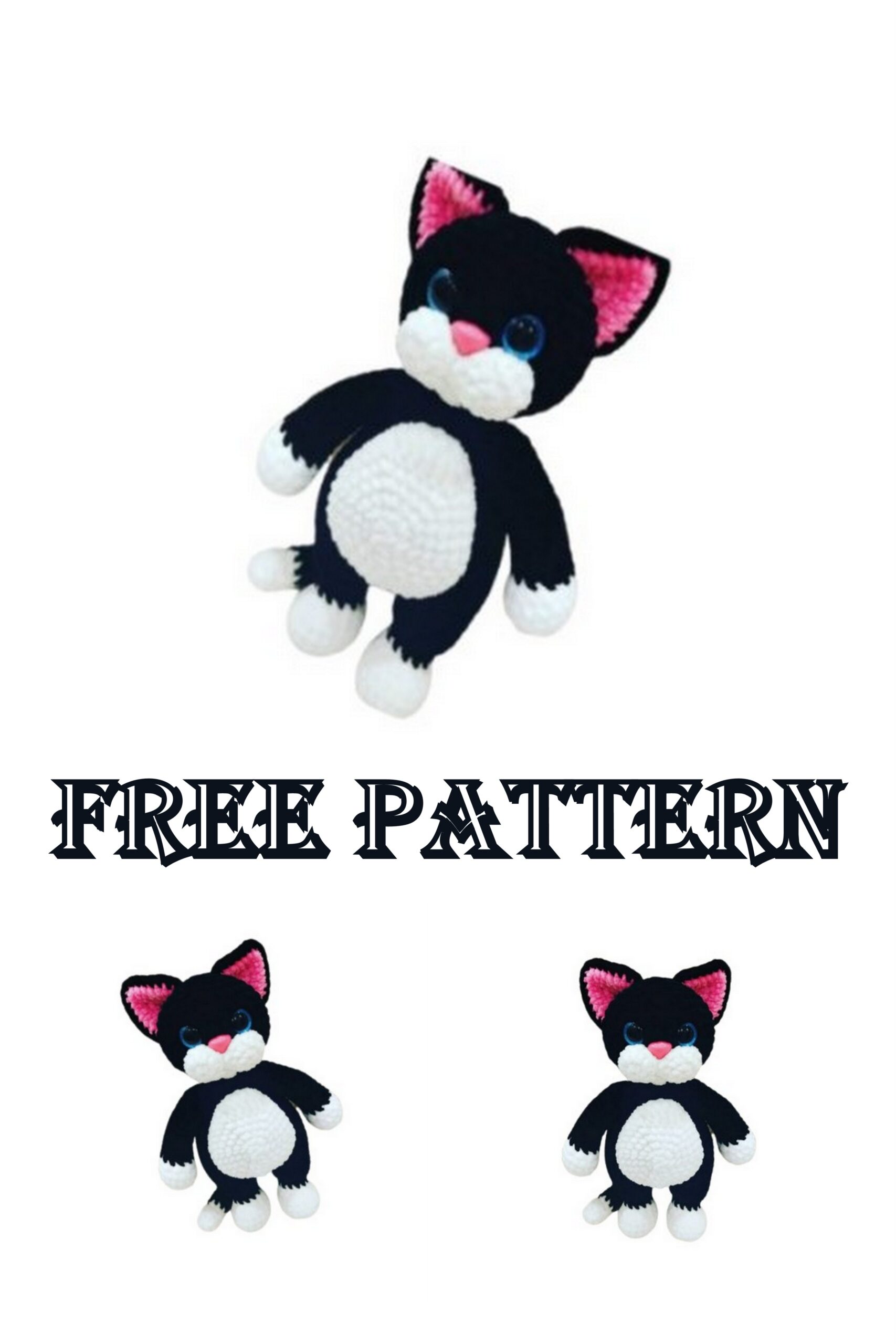 Amigurumi Velvet Cat Free Pattern - Amigurumi Pattern