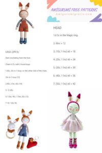 Amigurumi Bunny Mimi Free Pattern – Amigurumi Pattern