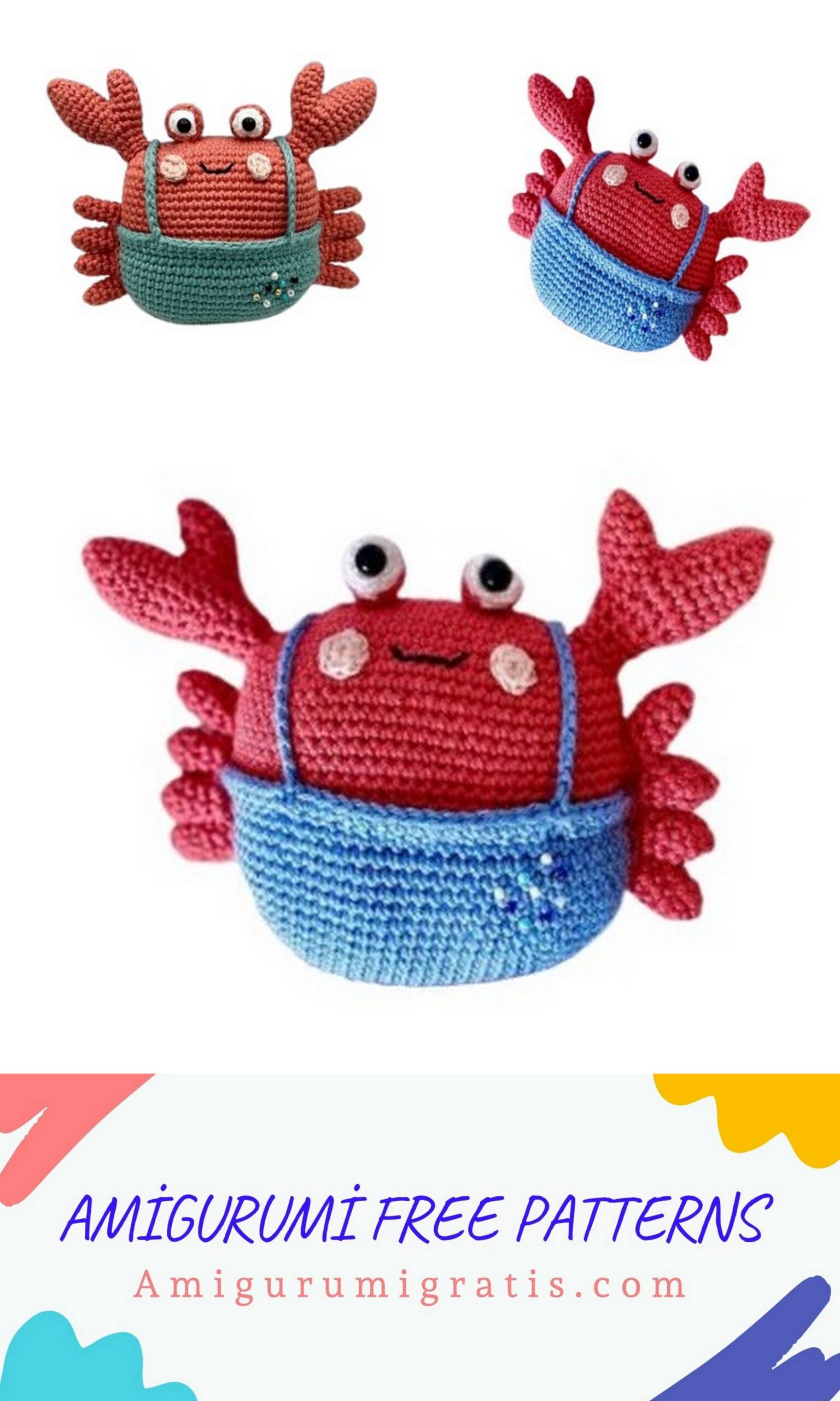 Amigurumi Crab Free Pattern – Amigurumi Pattern