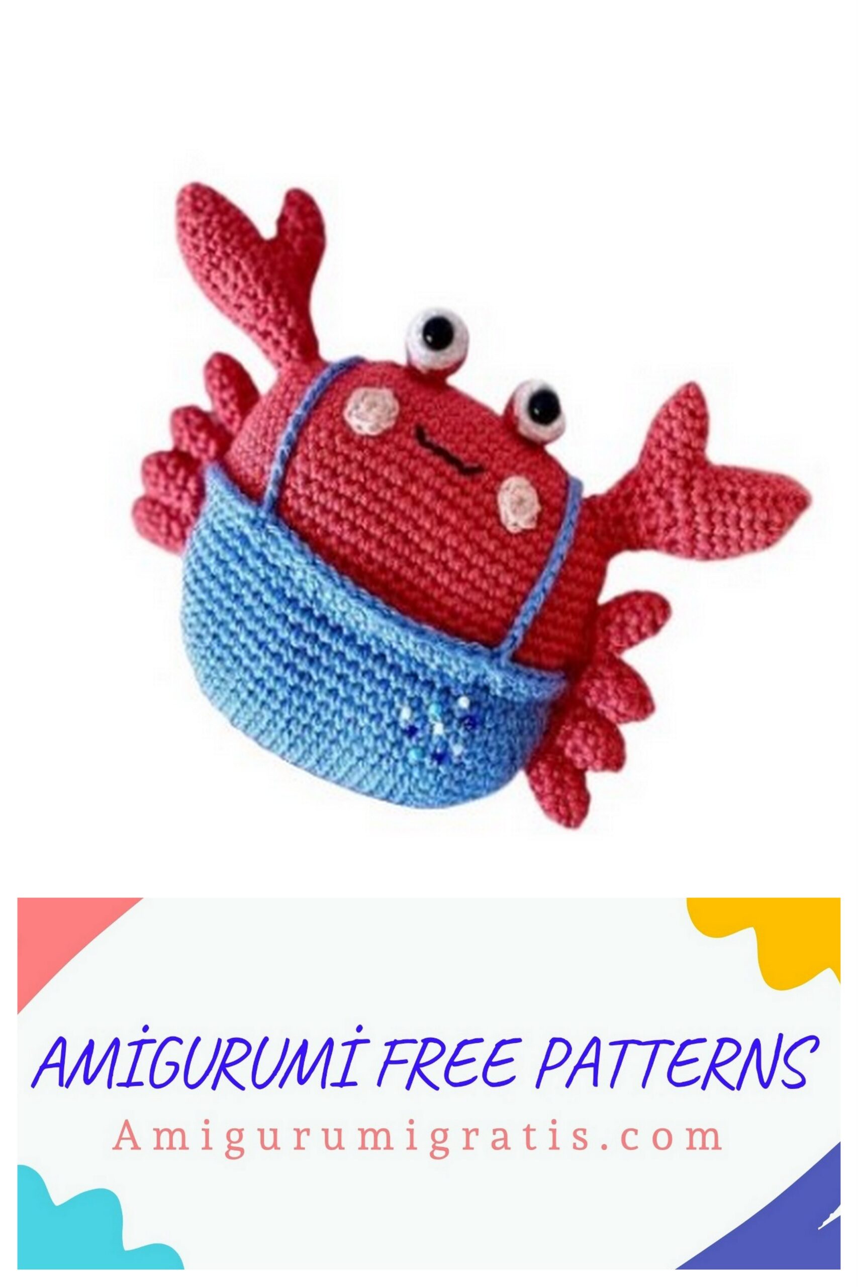 Amigurumi Crab Free Pattern – Amigurumi Pattern