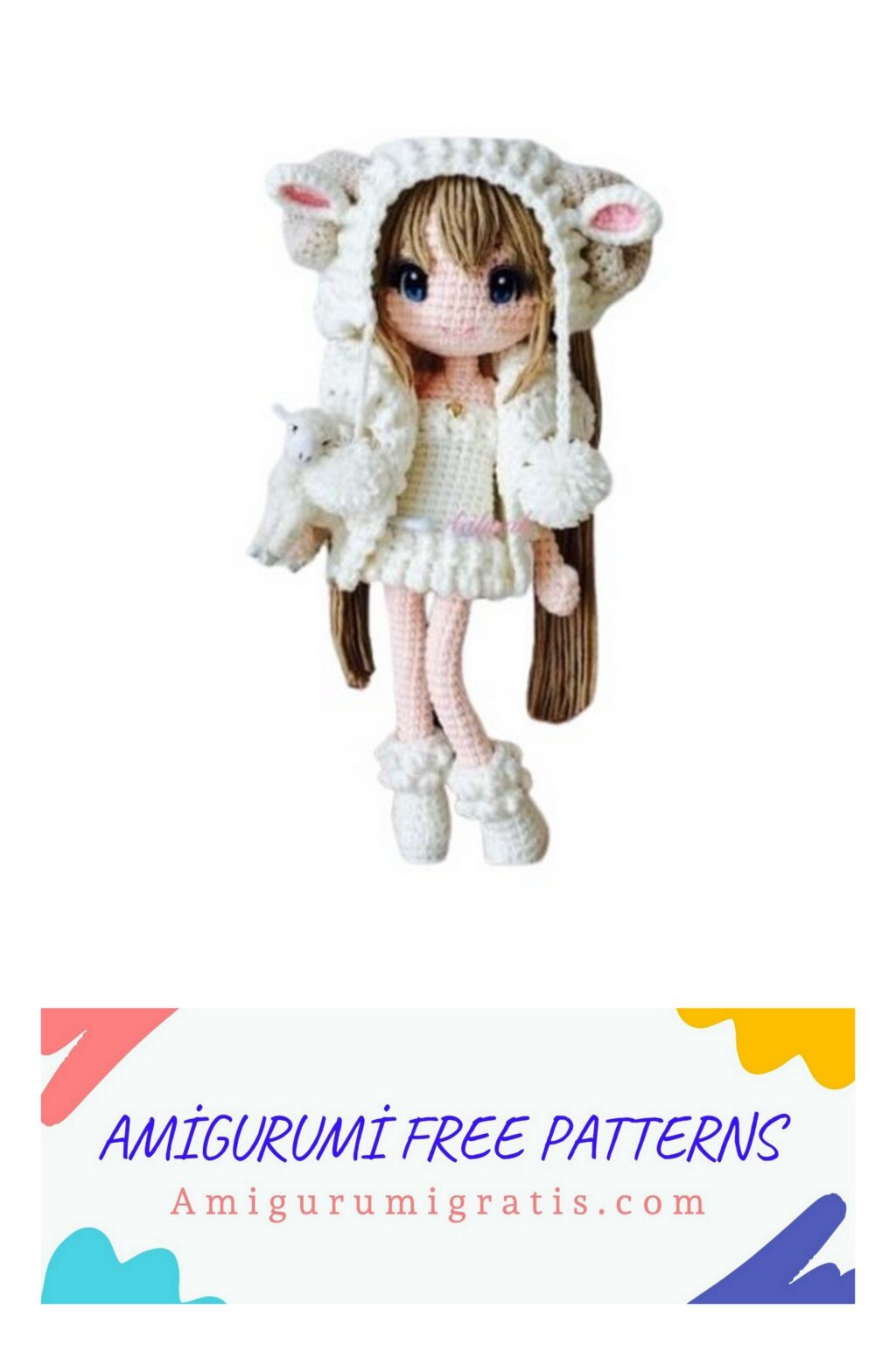 Amigurumi Lamb Doll Free Crochet Pattern – Amigurumi Pattern