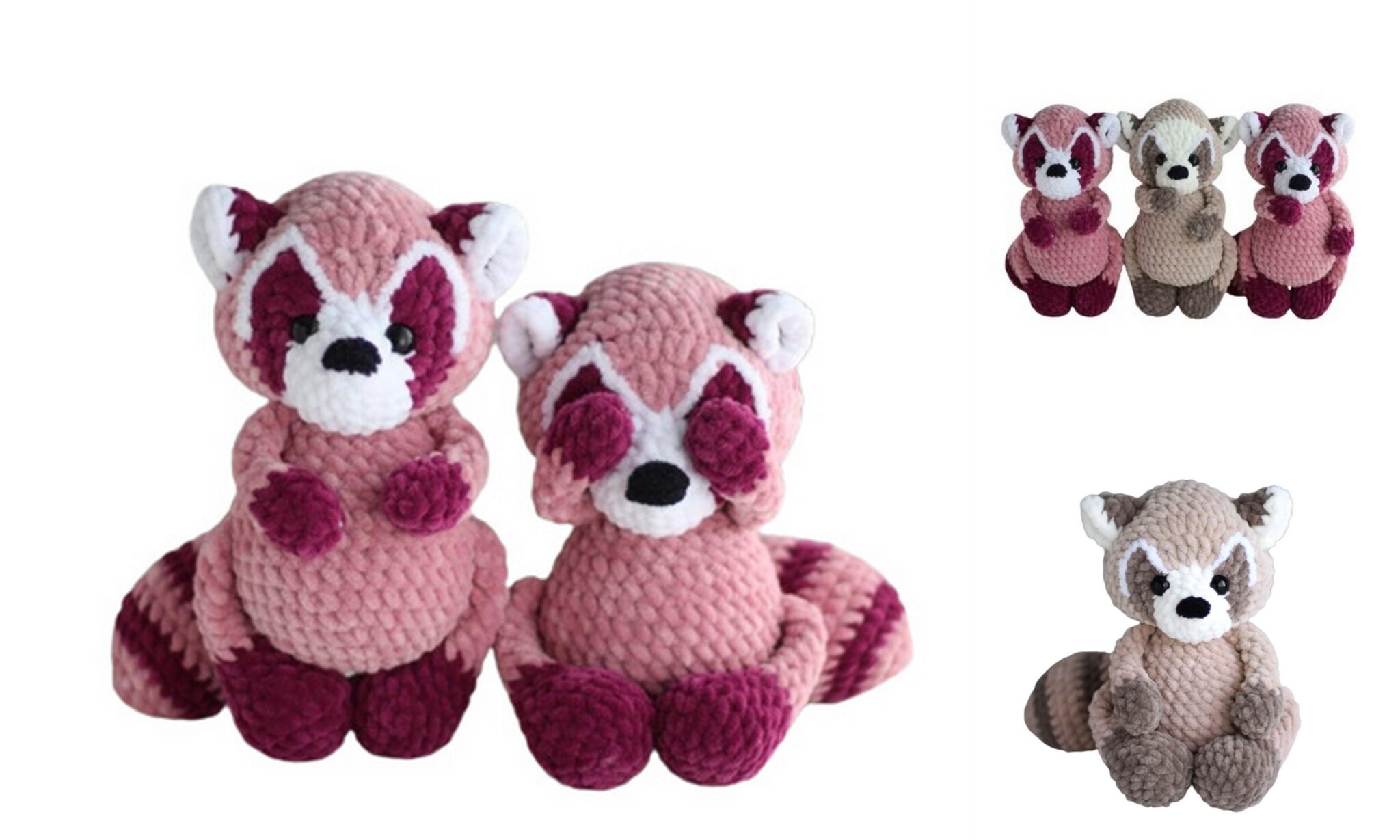 Amigurumi Velvet Raccoon Free Pattern Amigurumi Pattern