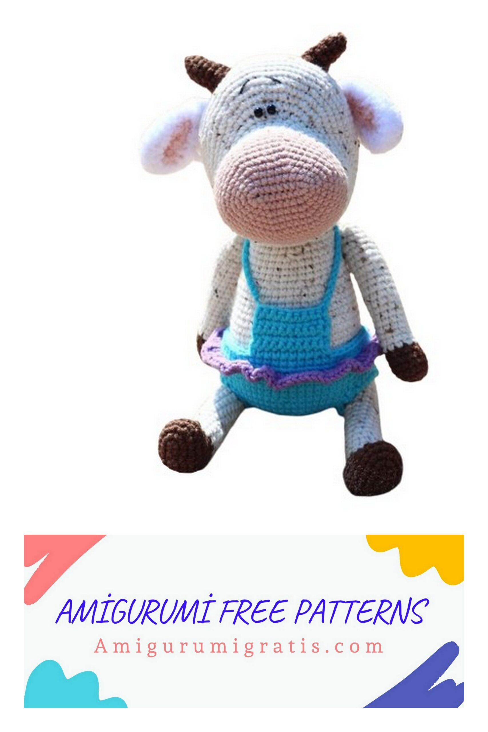 Amigurumi Cow Milka Free Pattern – Amigurumi Pattern