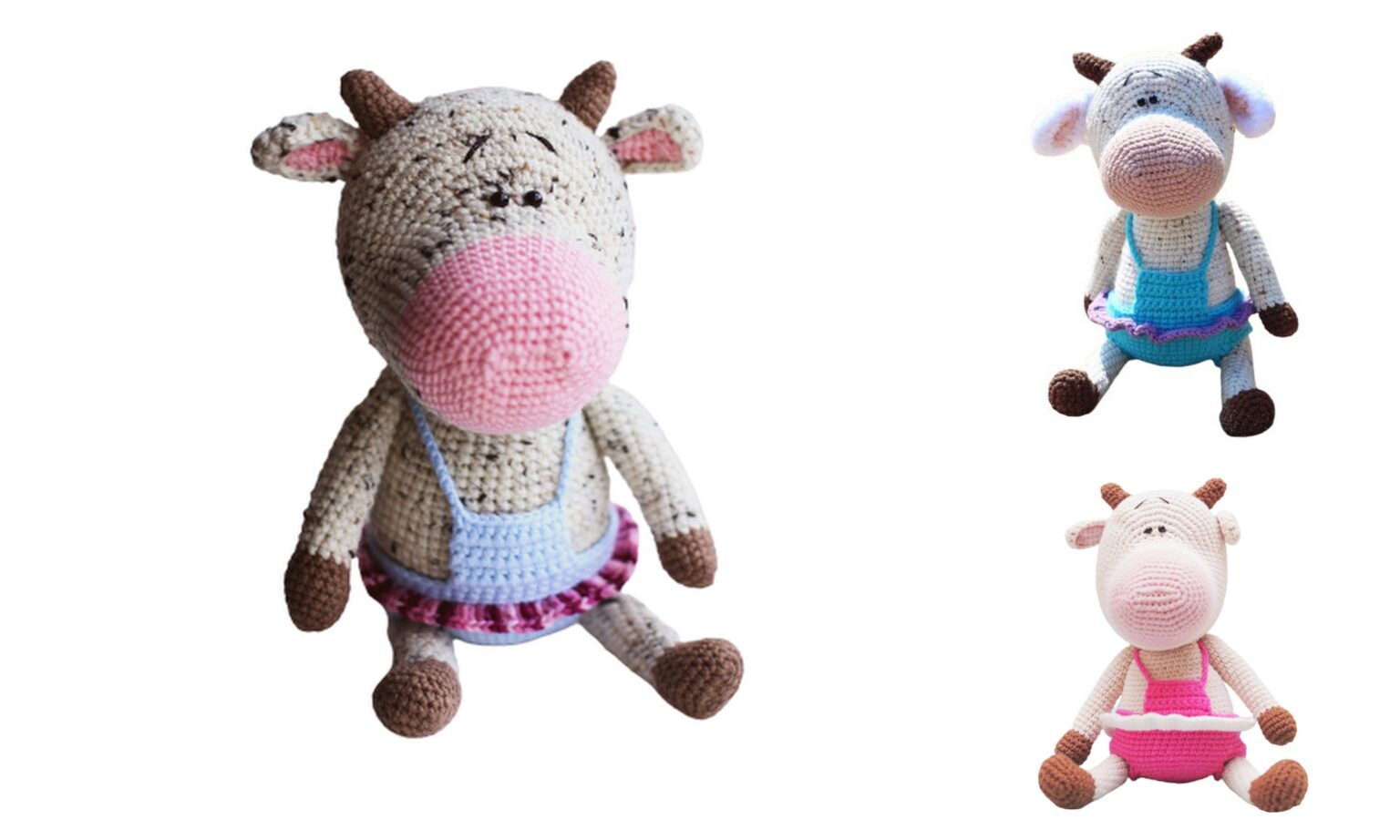 Amigurumi Cow Milka Free Pattern – Amigurumi Pattern