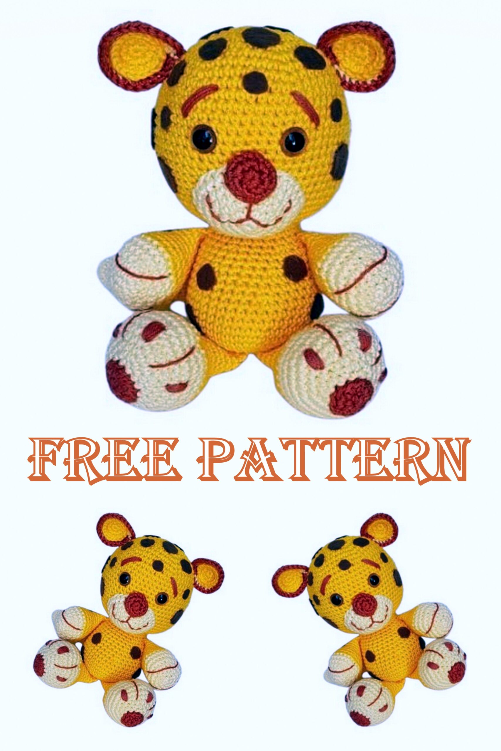 Leopard Amigurumi Free Pattern – Amigurumi Pattern
