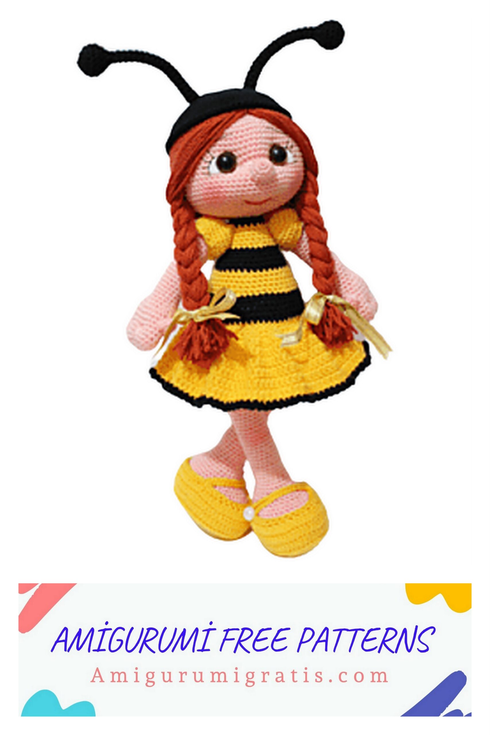 Amigurumi Bee Doll Free Pattern – Amigurumi Pattern