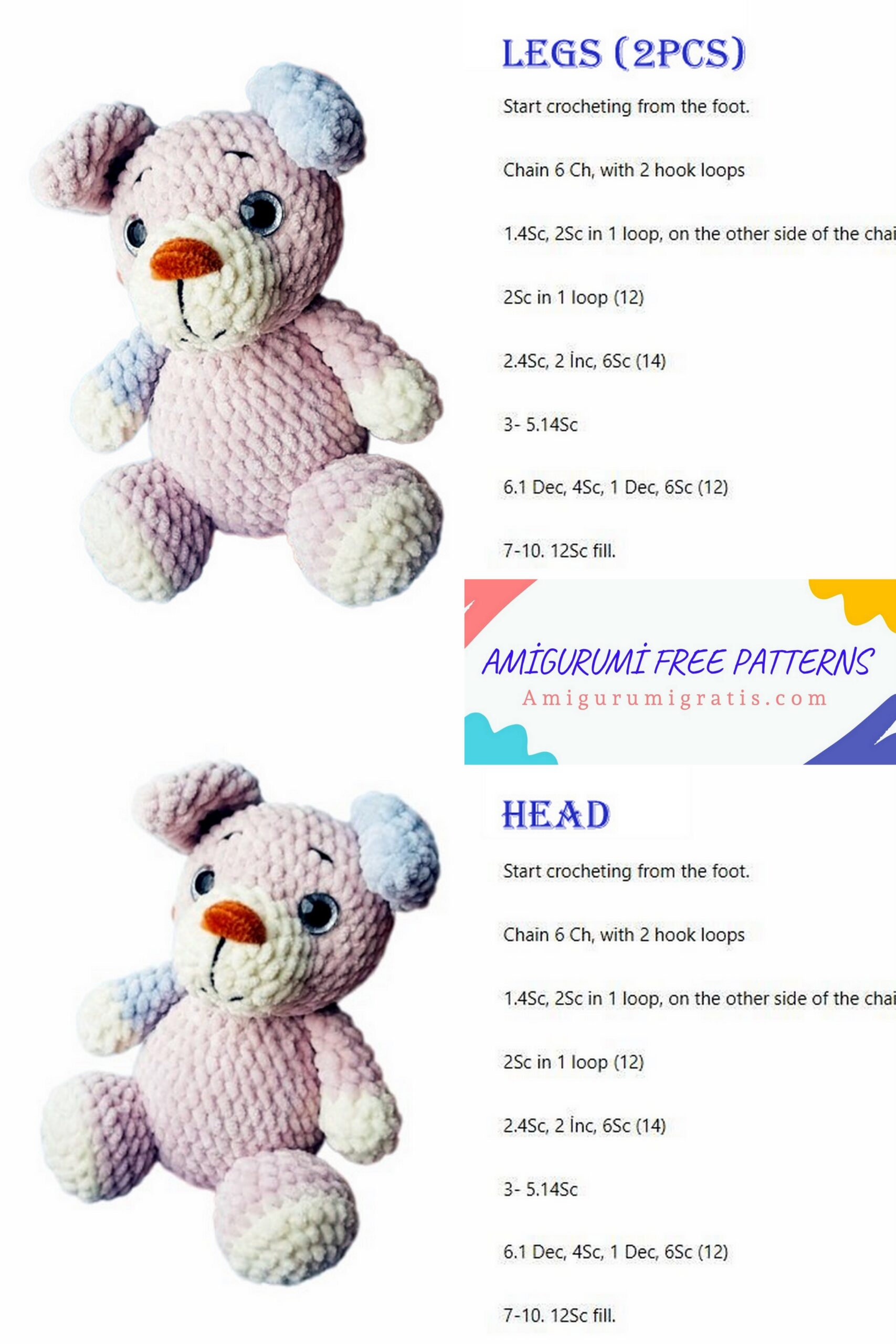 Amigurumi Plush Puppy Martin Pattern - Amigurumi Pattern