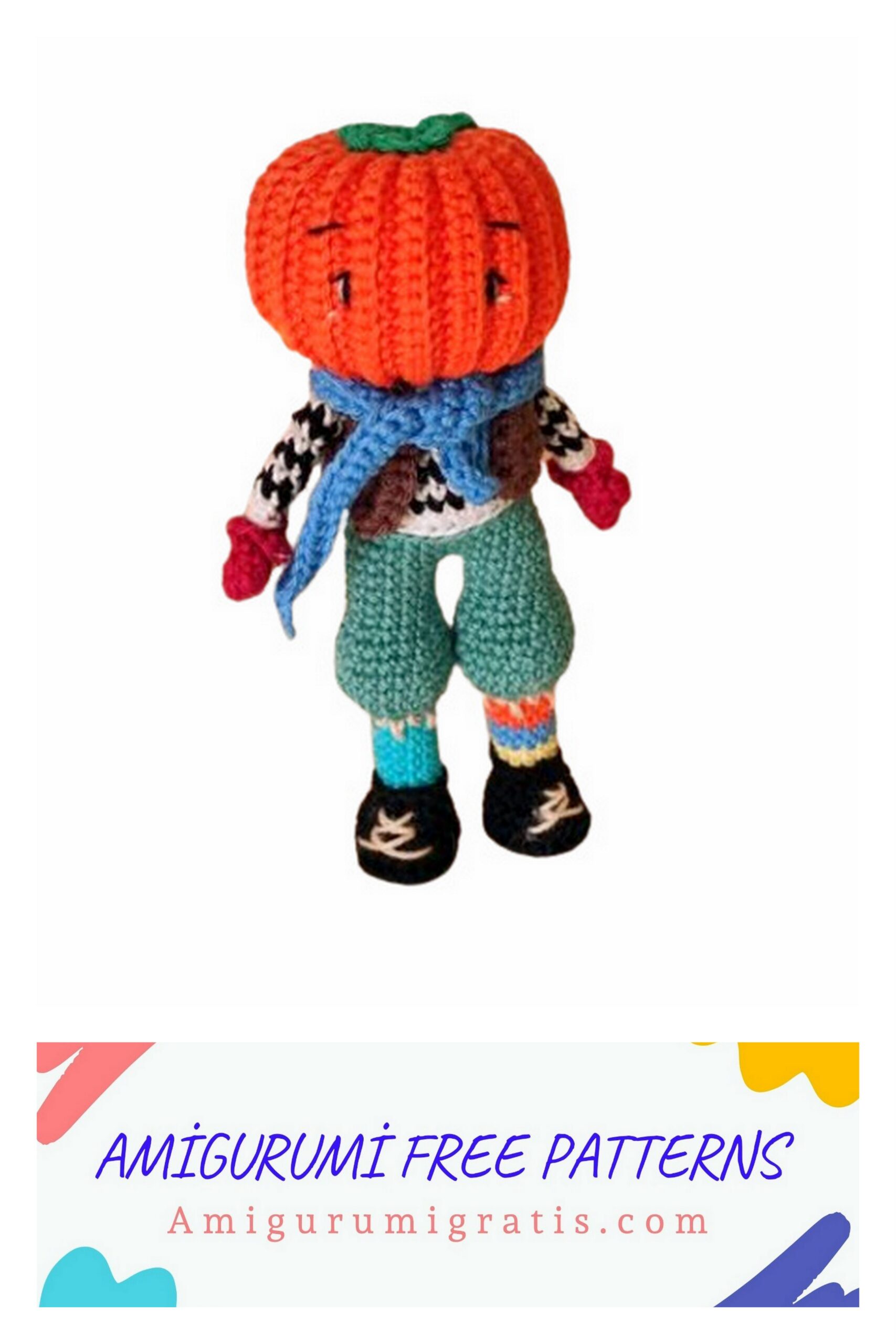 Amigurumi Halloween Pumpkin Man Pattern – Amigurumi Pattern