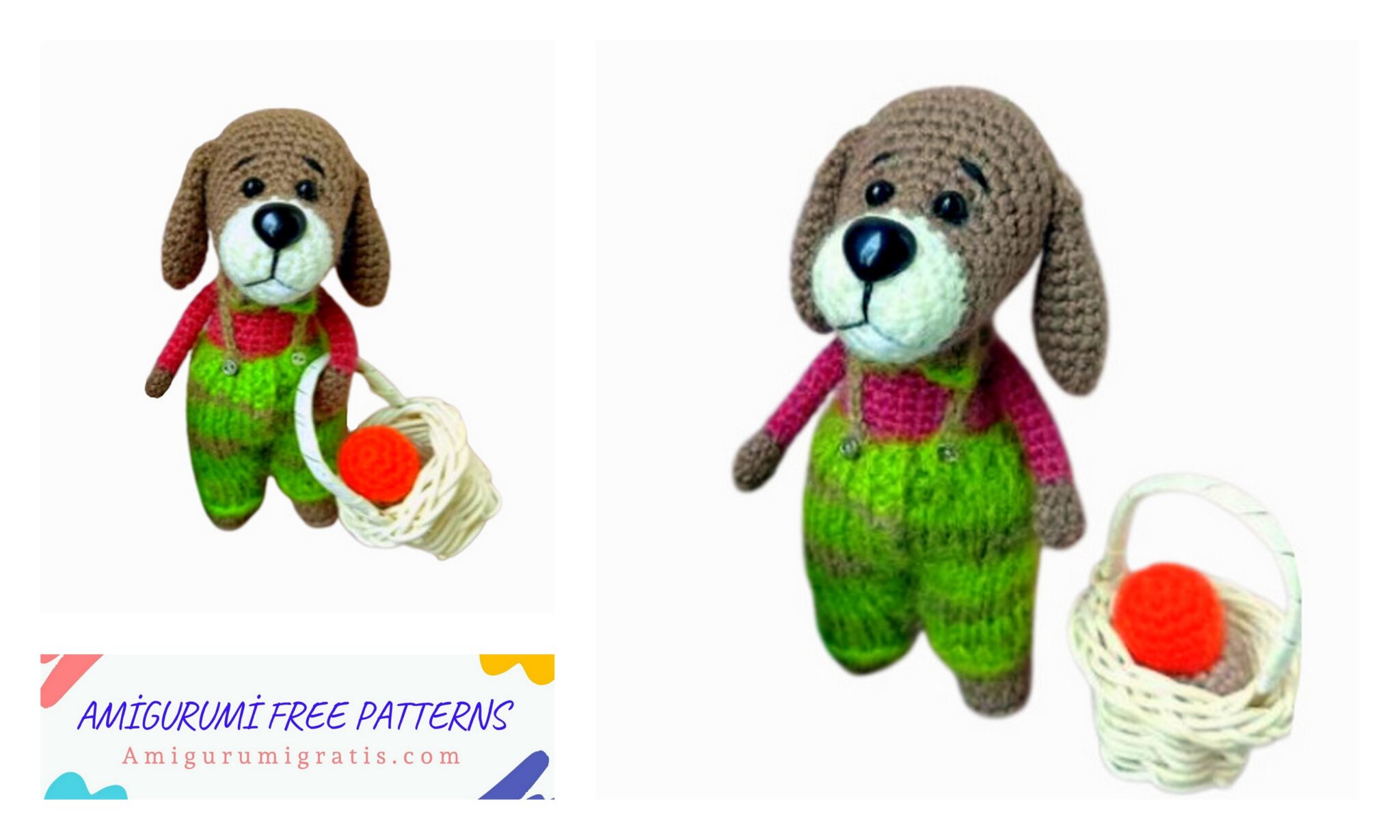 Amigurumi Beagle Crochet Free Pattern - Amigurumi Pattern