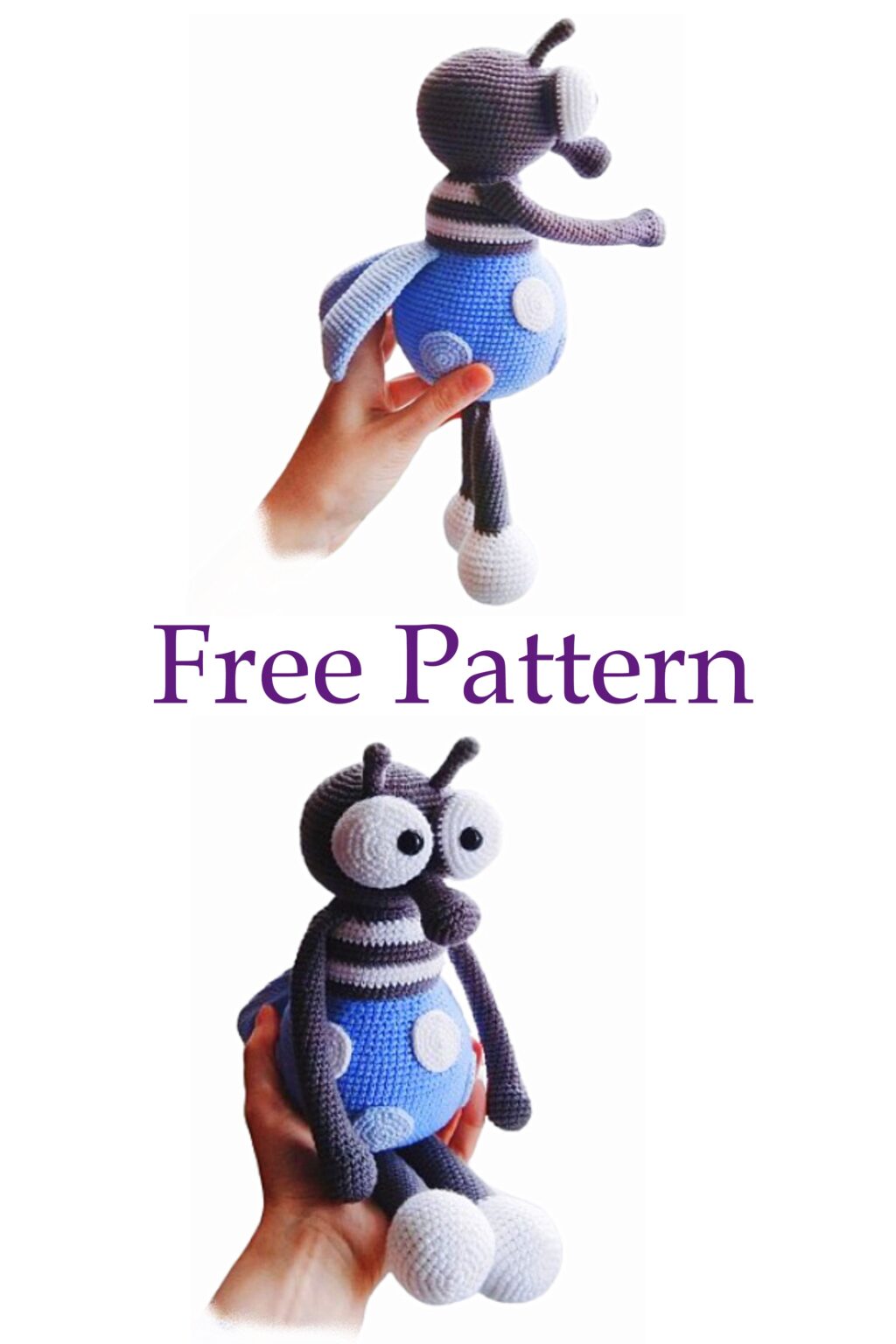 Crochet Mosquito Amigurumi Free Pattern – Amigurumi Pattern