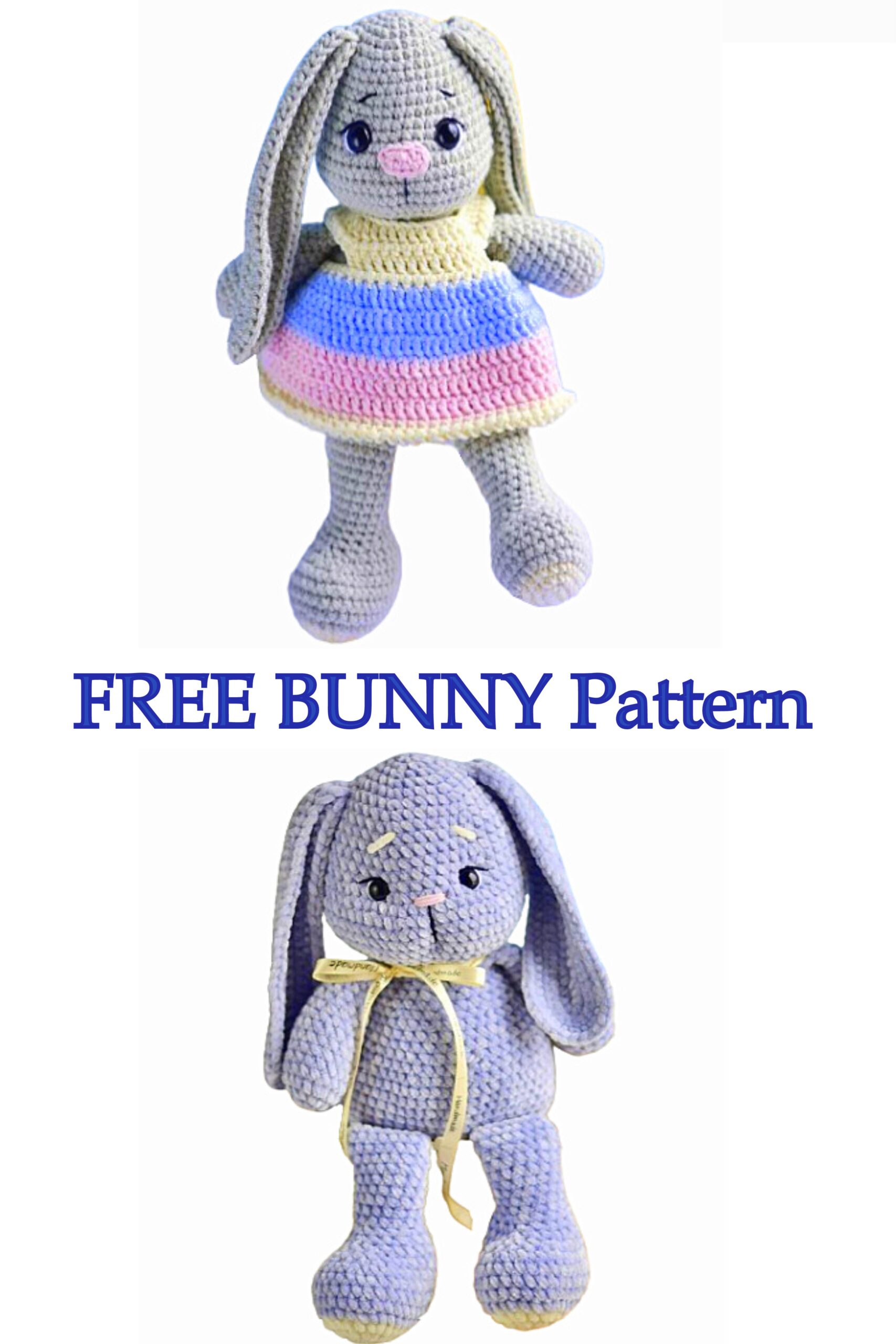 Crochet Free Fancy Bunny Amigurumi Pattern – Amigurumi Pattern