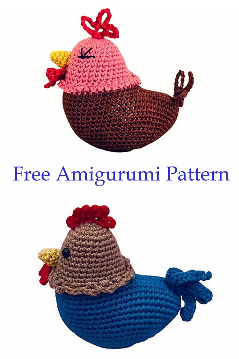 Amigurumi Rooster Free Pattern-Create Your Own Charming Crochet Rooster ...