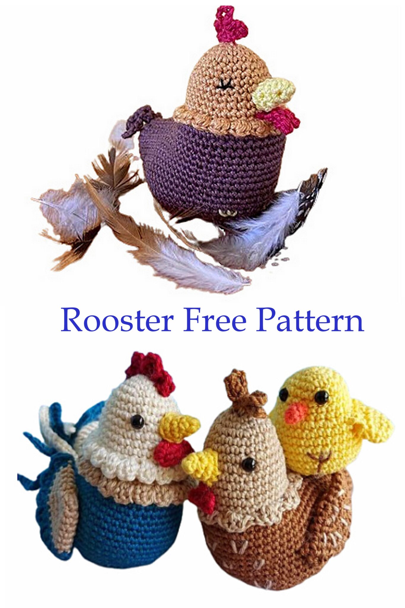 Amigurumi Rooster Free Pattern-Create Your Own Charming Crochet Rooster ...