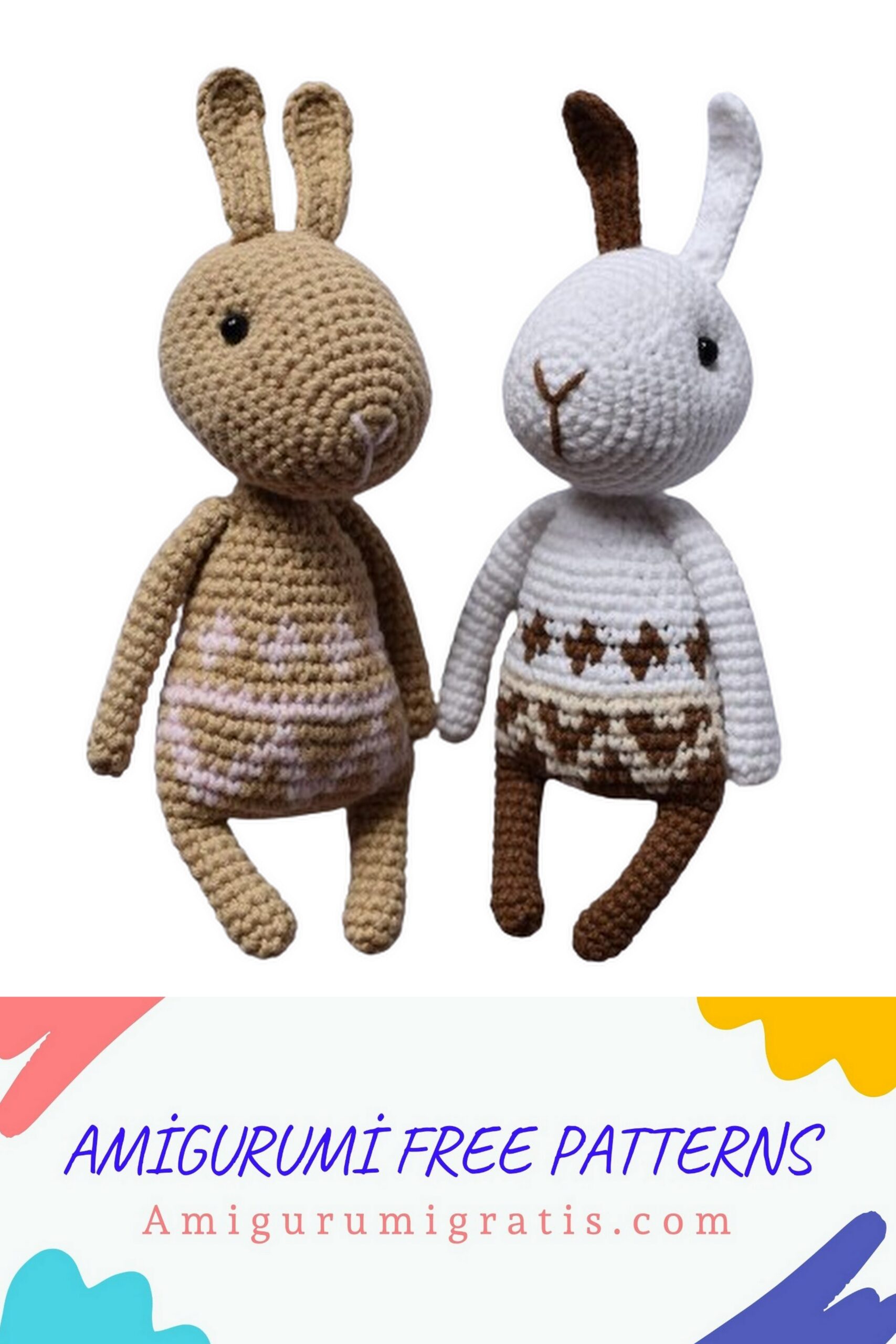 Realistic Crochet Bunny Amigurumi Free Pattern – Amigurumi Pattern