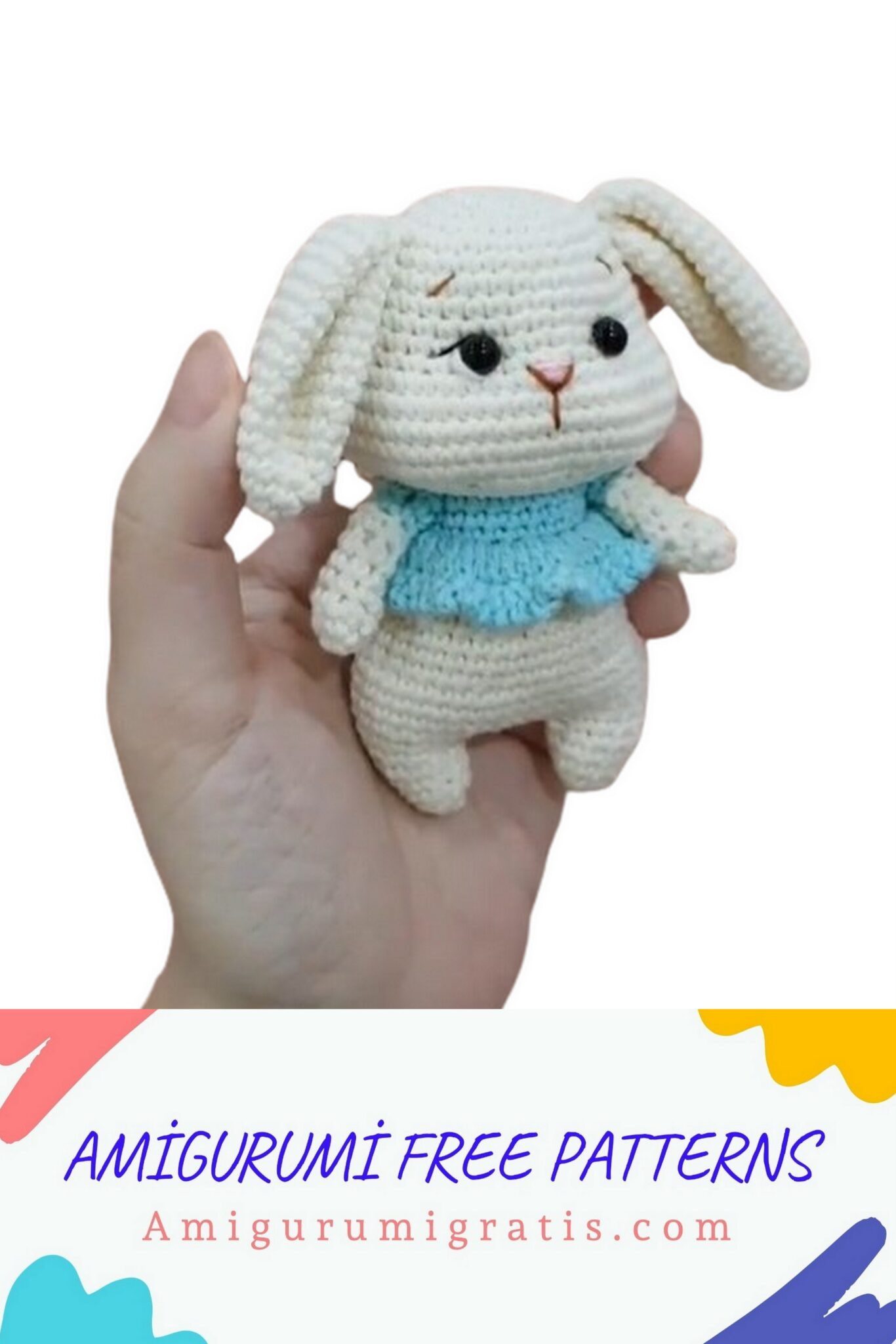 Chubby Cheeks Crochet Bunny Amigurumi Free Pattern – Amigurumi Pattern