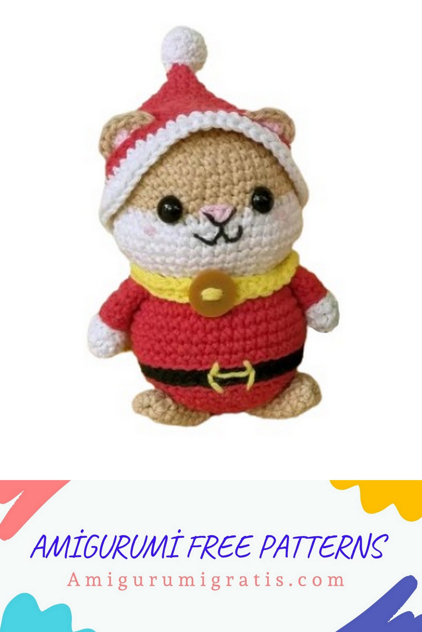 Hugo The Hamster Amigurumi Pattern- Crochet Hamster – Amigurumi Pattern