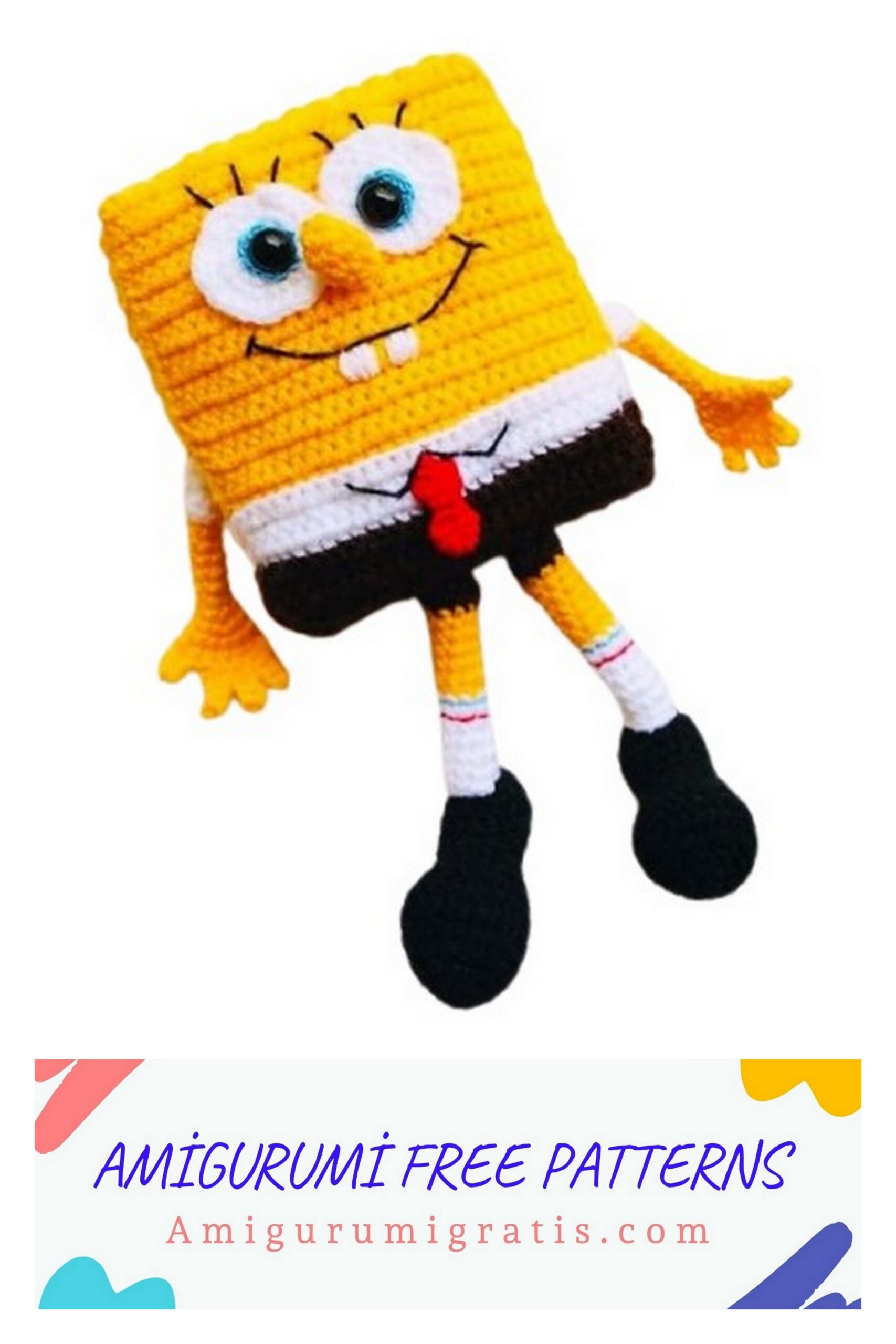 Crochet Spongebob Squarepants Amigurumi Pattern – Amigurumi Pattern