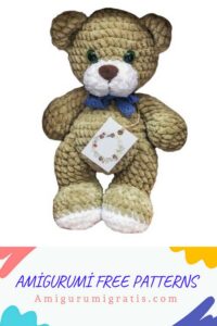 Cute Teddy Bear Amigurumi Free Pattern – Amigurumi Pattern