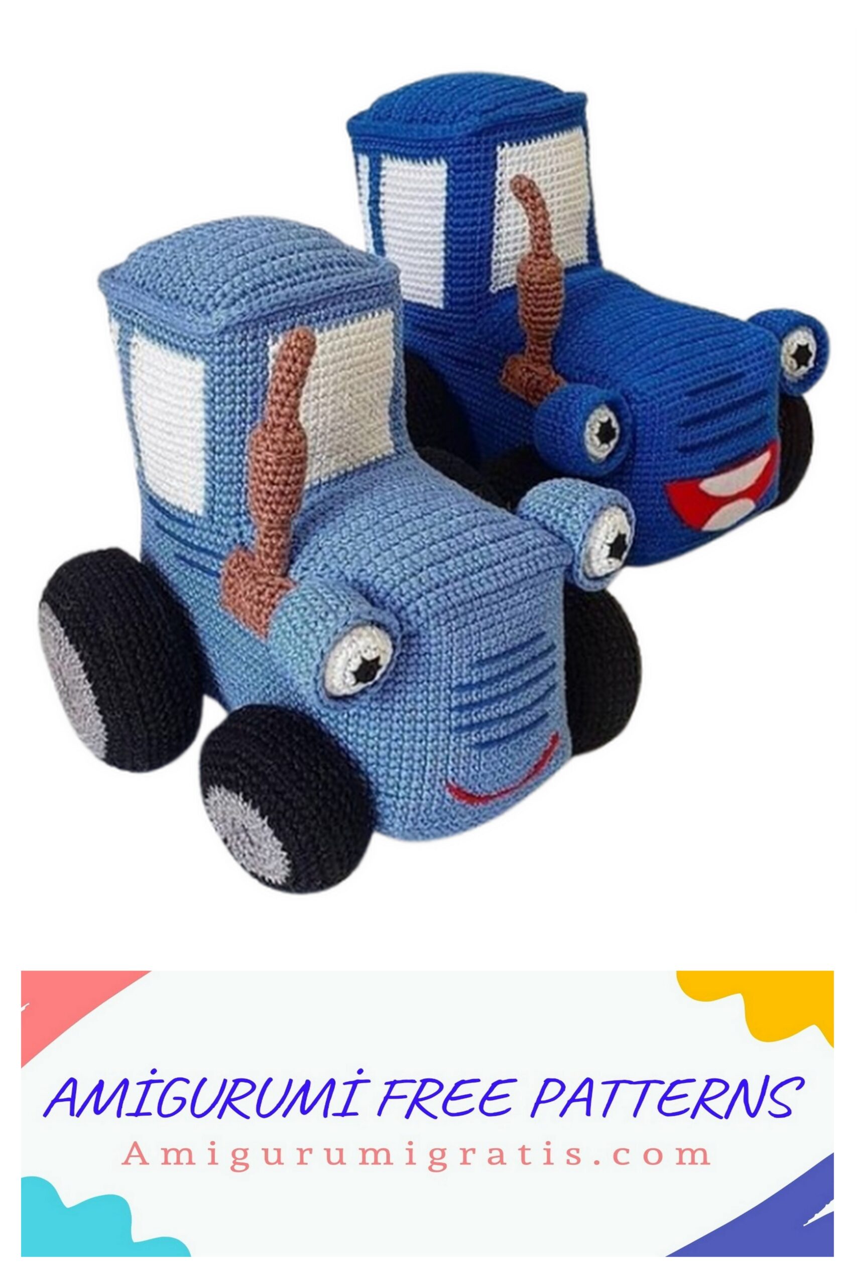 Amigurumi Tractor Free Pattern – Amigurumi Pattern
